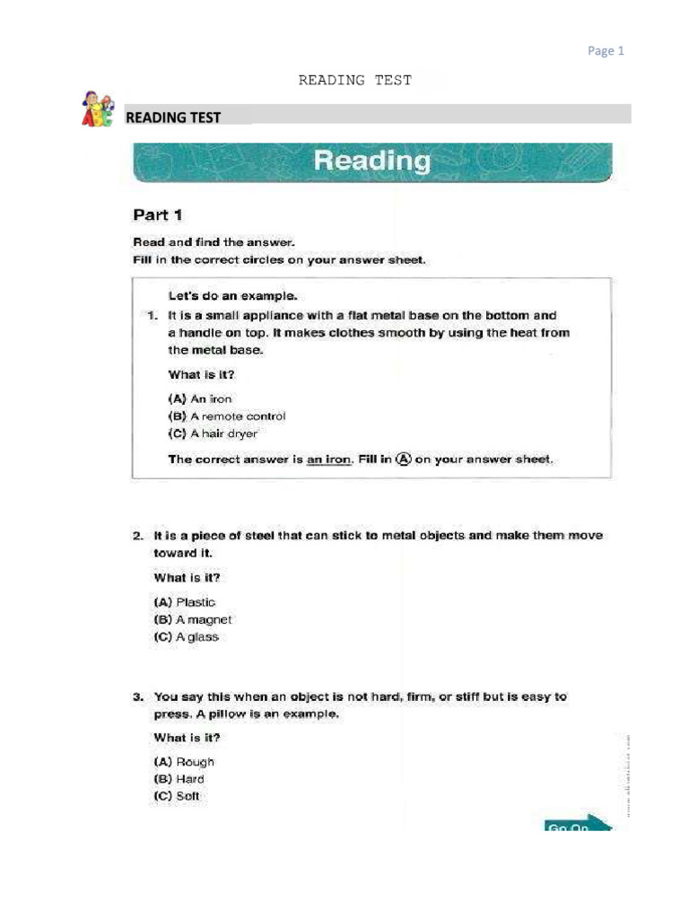 Practice Test 4 Reading | PDF