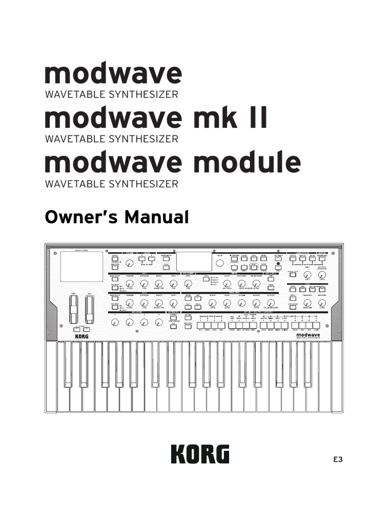 Modwave OM E3 | PDF | Sound Technology | Music Technology