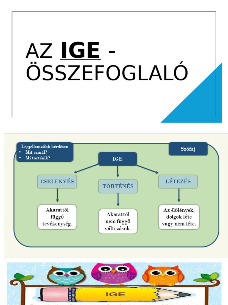 AZ IGE - ÖSSZEFOGLALÓdomi | PDF