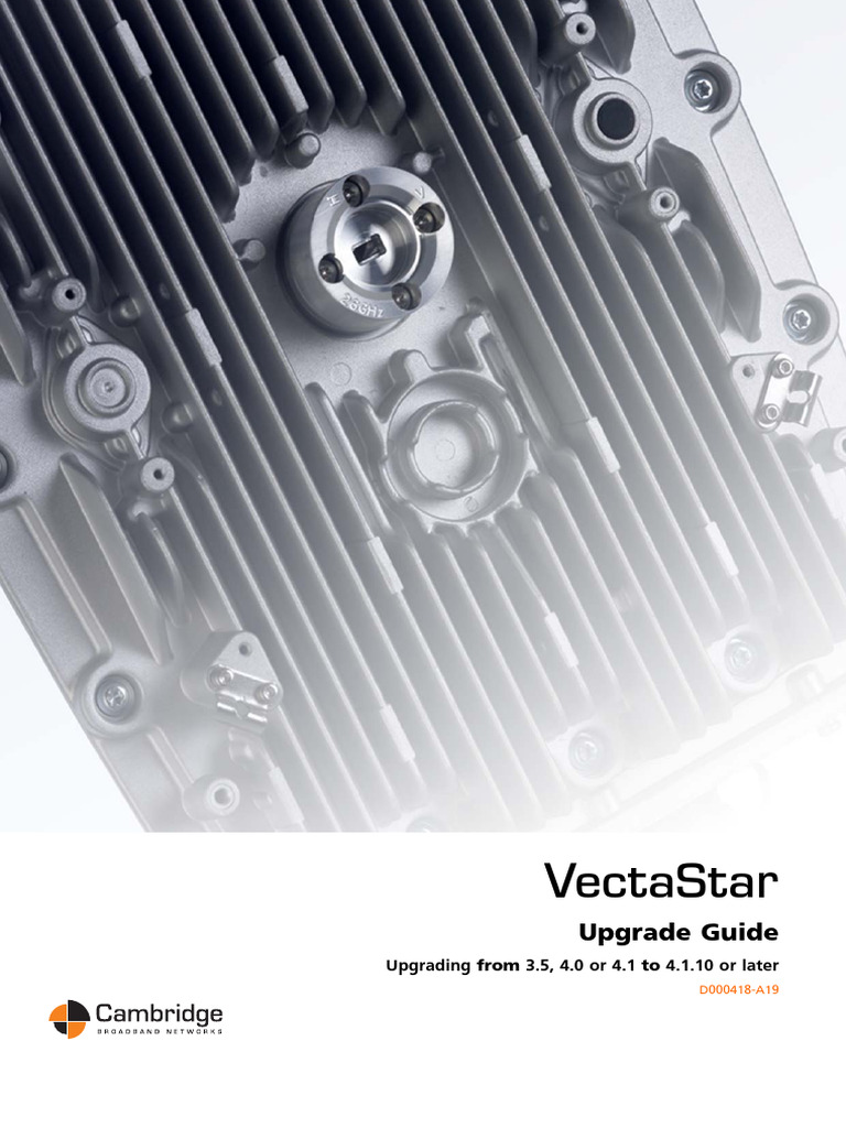 D000418-A19 Upgrade Guide | PDF | Backup | Computer Network