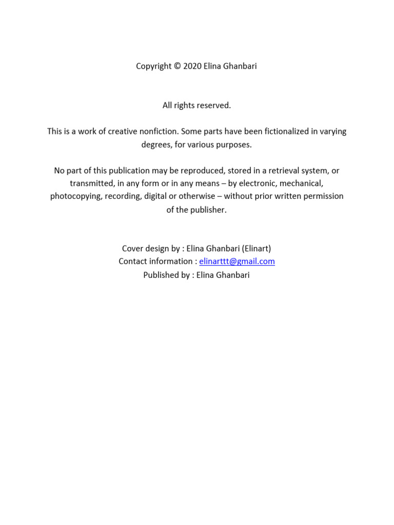 Crystal Raindrops Falling From Black Clouds by Elina Ghanbari | PDF ...