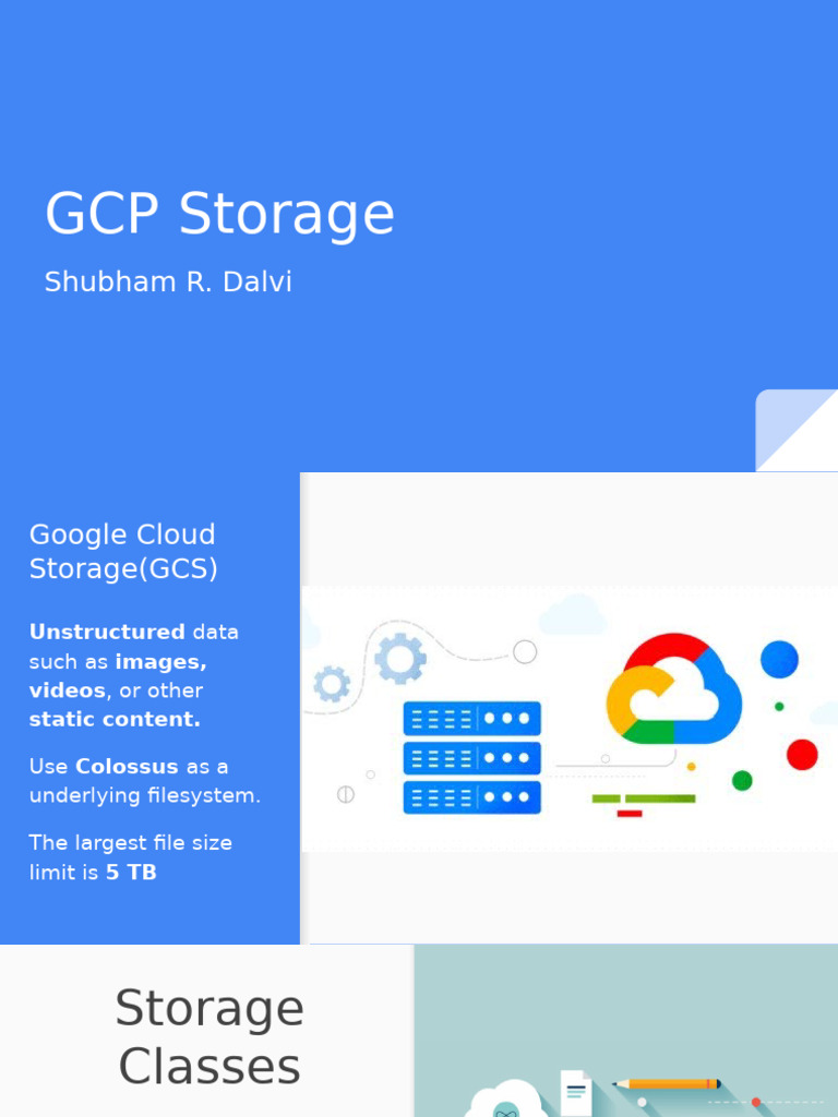Google Cloud Storage Overview | PDF