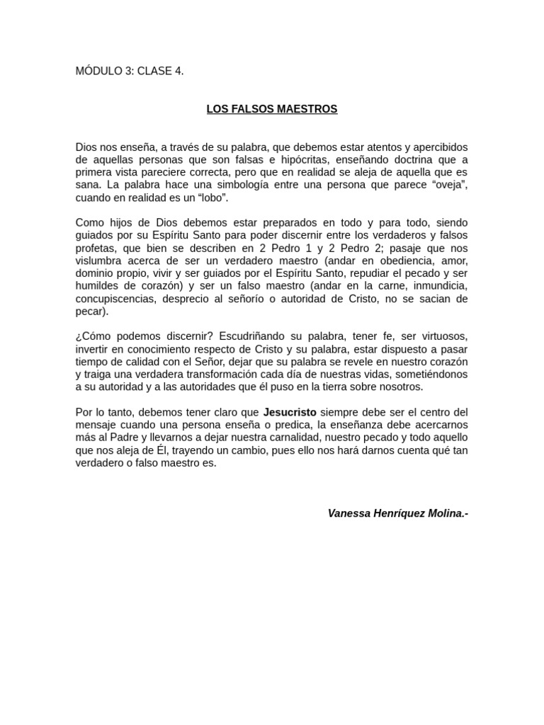 MÓDULO 3 clase 4 | PDF