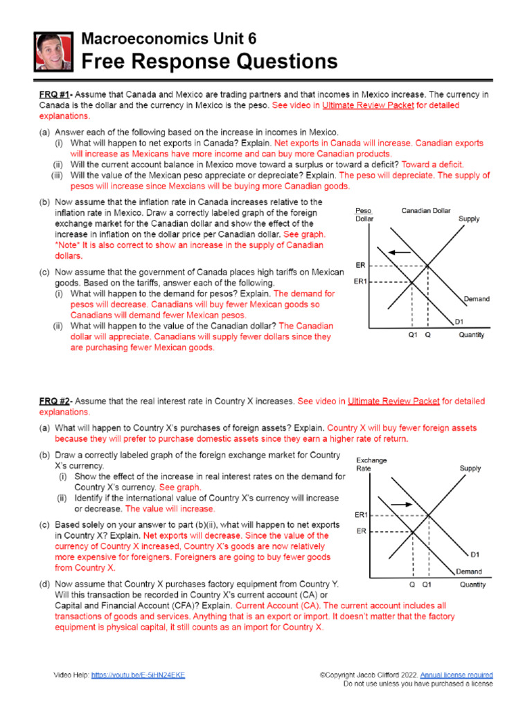 Unit 6 FRQs Answers | PDF