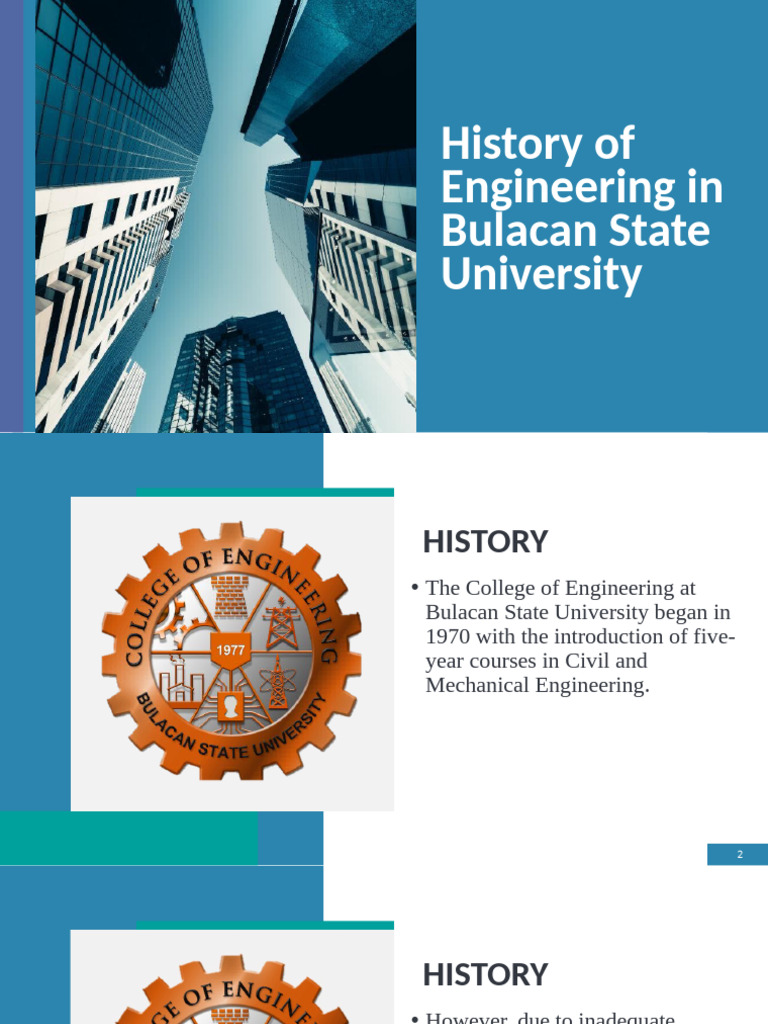 Bulacan State University Engineering History | PDF | Engineering | Science