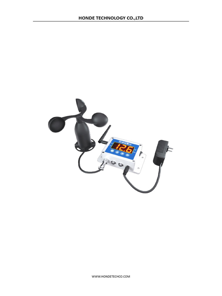 Wind Speed Sensor With The Alarm (2025-02-16 21 - 39 - 02) | PDF ...