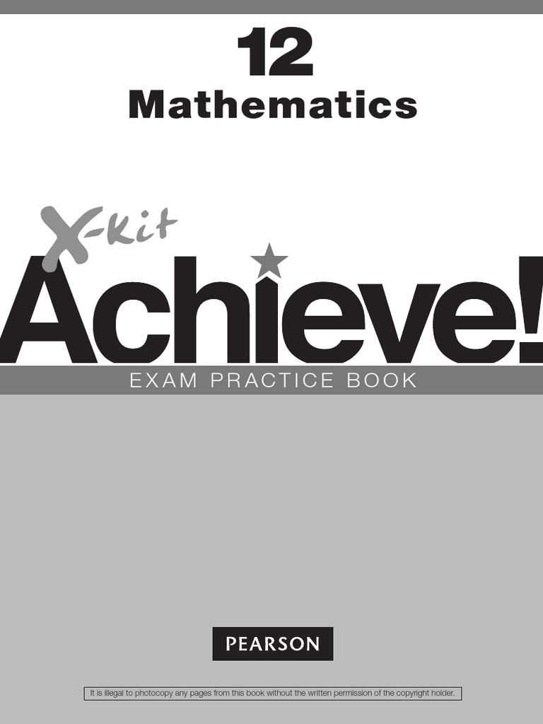 GR12 Maths Xkit Papers | PDF | Mathematics | Mathematical Analysis