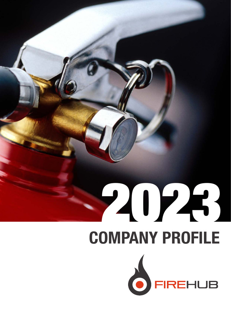 Firehub CorporateProfile 2023 LR | PDF | Firefighting | Fire Protection