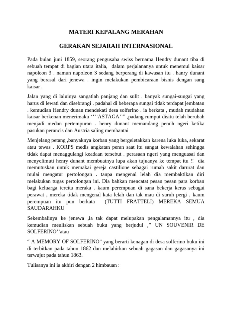 MATERI GERAKAN PMR | PDF