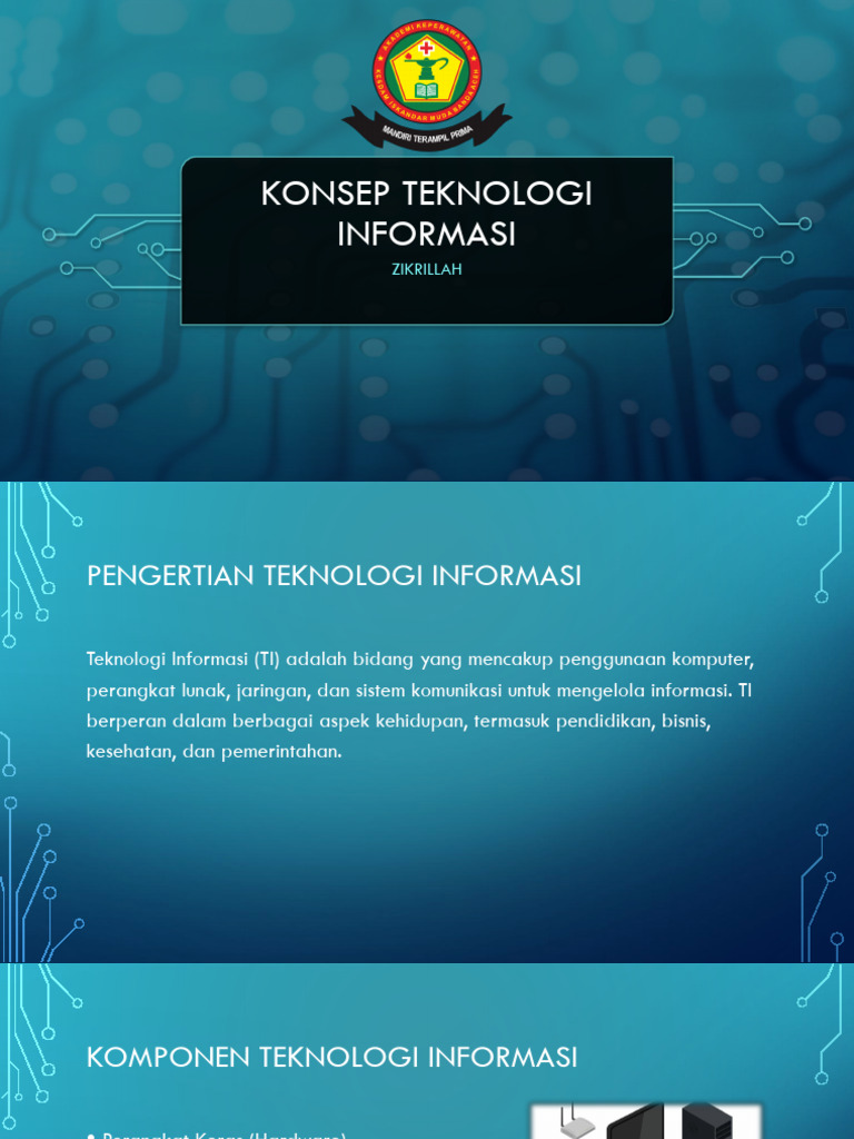 Konsep Teknologi Informasi | PDF