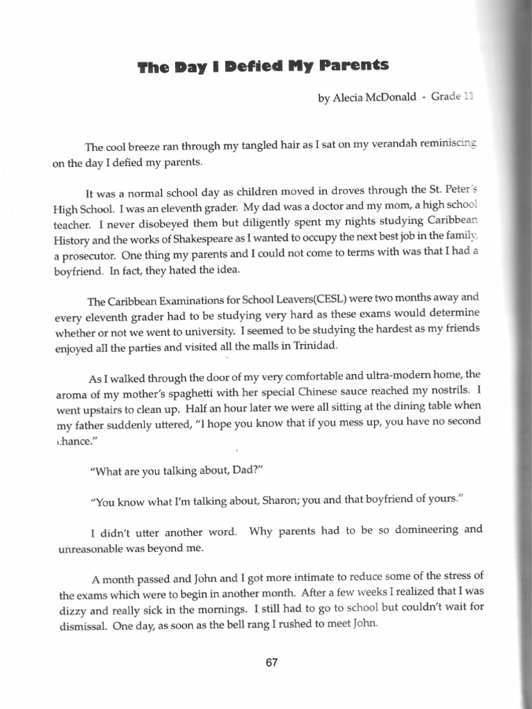 Students Short Stories | PDF