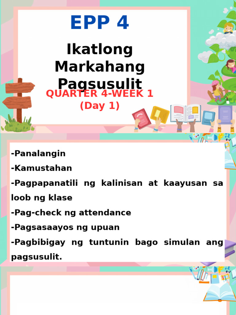 Q4-W1-EPP-MATATAG | PDF