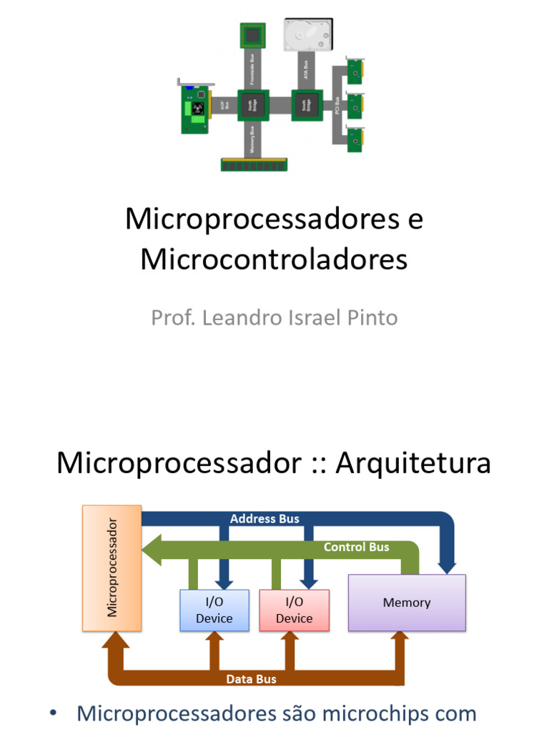 Aula 02 Microprocessadores e Microcontroladores | PDF ...