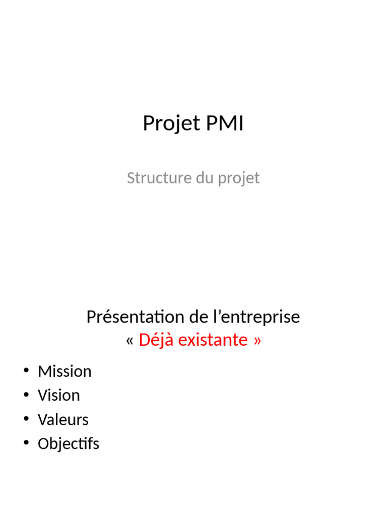 Guide complet de gestion de projet PMI | PDF | Chef de projet | Partie ...