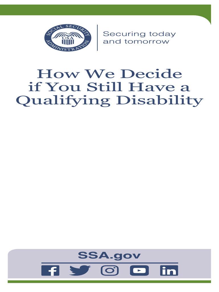 Disability Review | PDF | Supplemental Security Income | Social ...
