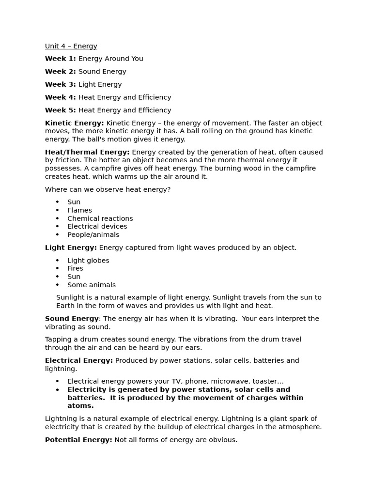 Understanding Different Energy Types | PDF | Sound | Refraction
