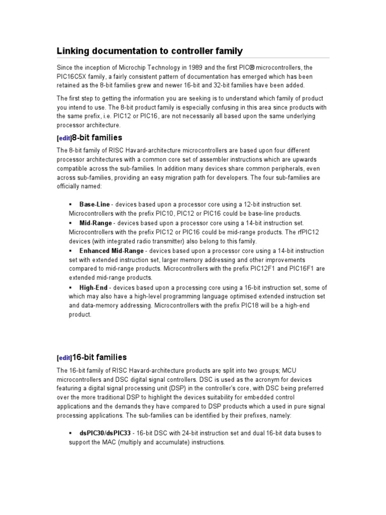 Micro Controllers | PDF | Pic Microcontroller | Microcontroller