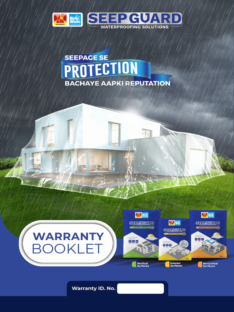 8-Year Waterproofing Warranty Guide | PDF | Concrete | Paint