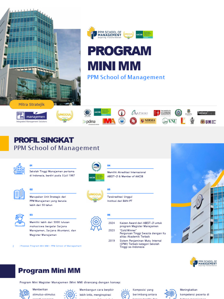 Program Mini MM PPM School 2025 | PDF