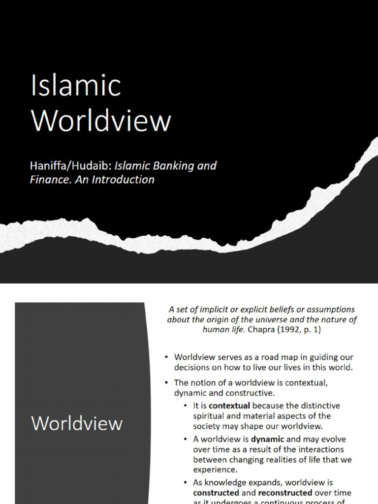 Islamic Worldview | PDF