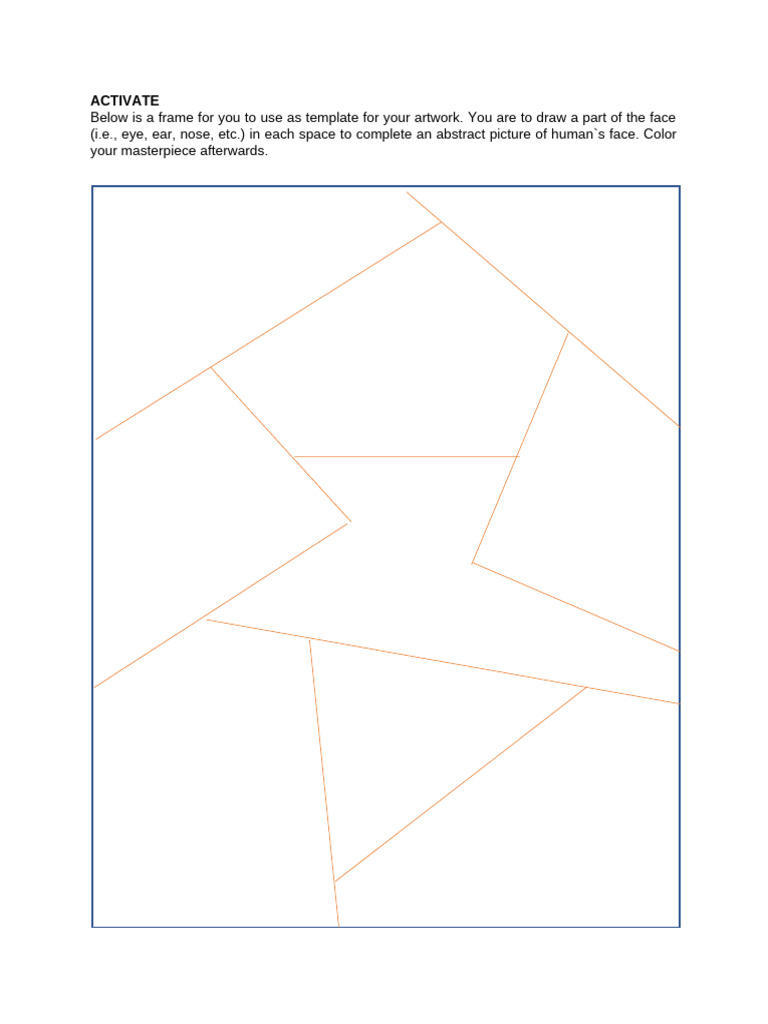 Arts Appreciation First Activity | PDF