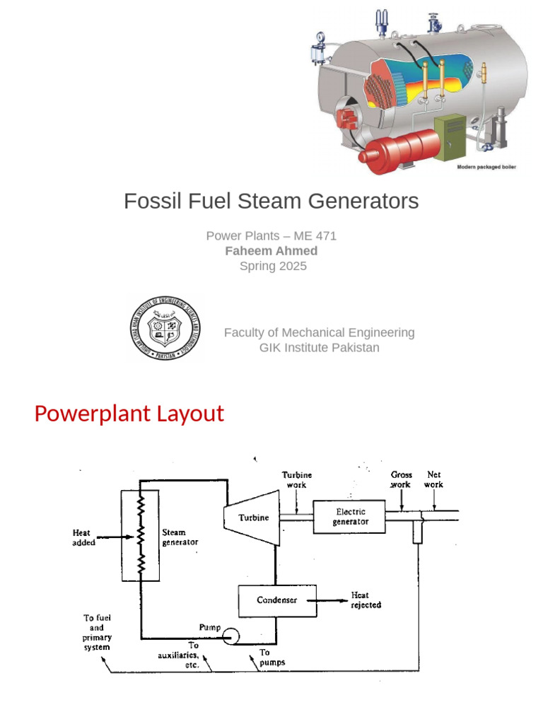 3 - Steam generators | PDF | Boiler | Energy Conversion