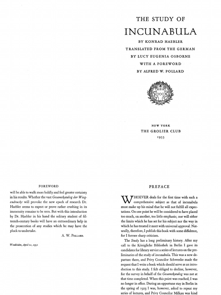 Haebler Incunabula | PDF | Venice | Publications