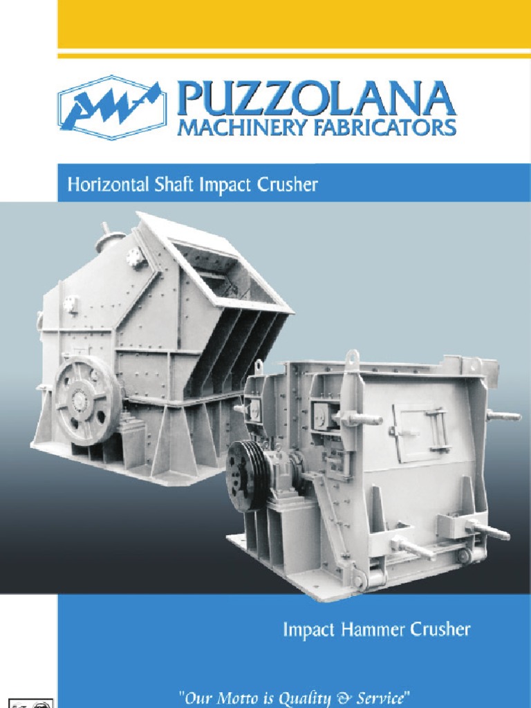 Horizontal Shaft Impact Crusher | PDF