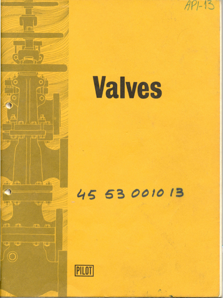 API Pilot - Introduction to Valves | PDF