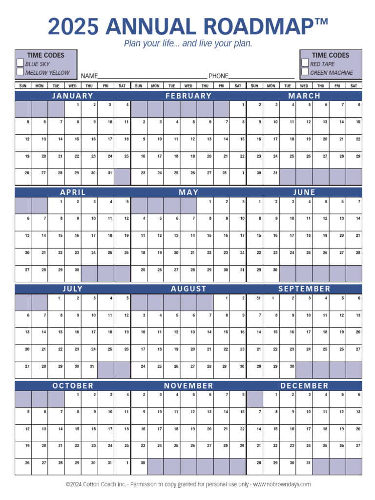 Annual-Roadmap-2025 | PDF