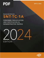 ASNT SNT-TC-1A Ed.2020 | PDF