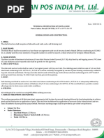 Porta Cabin Technical Specifications | PDF | Electrical Wiring | Door
