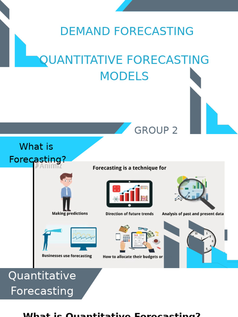 Group2 Forecasting Quanti | PDF | Forecasting | Time Series