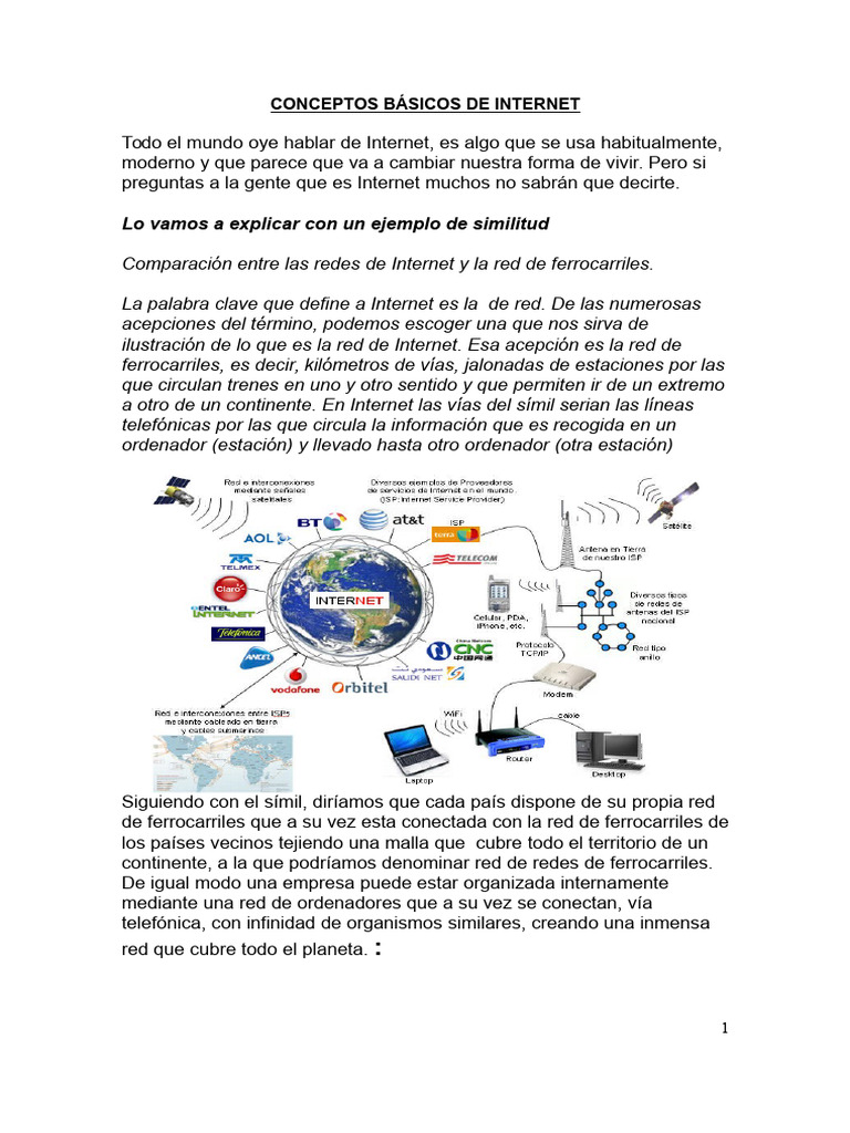 Conceptos Clave de Internet y la Web | PDF | Red mundial | Internet y web