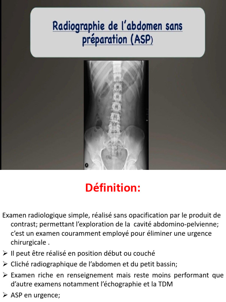 Examen Radiologique et Fibroscopie Digestive | PDF | Endoscopie ...