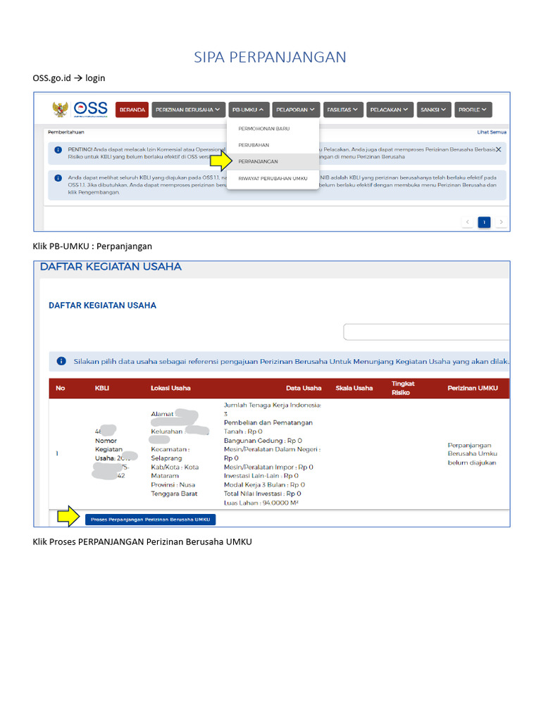 Prosedur SIPA Perpanjangan | PDF