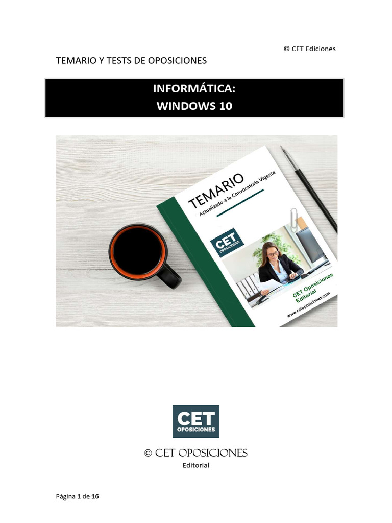 Atajos de Teclado en Windows 10 | PDF | Ventana (informática) | Botón ...