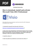 Installing MS Visio 2007 Guide | PDF
