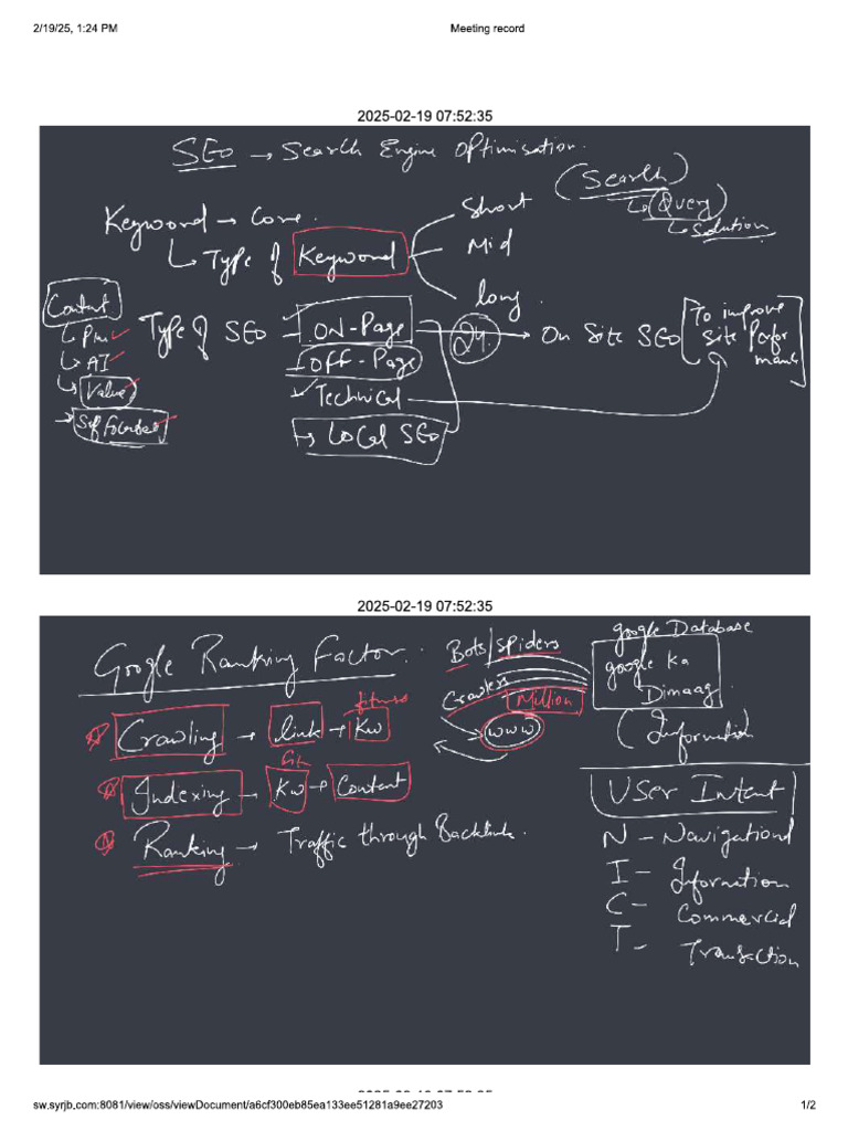 Seo Introduction | PDF