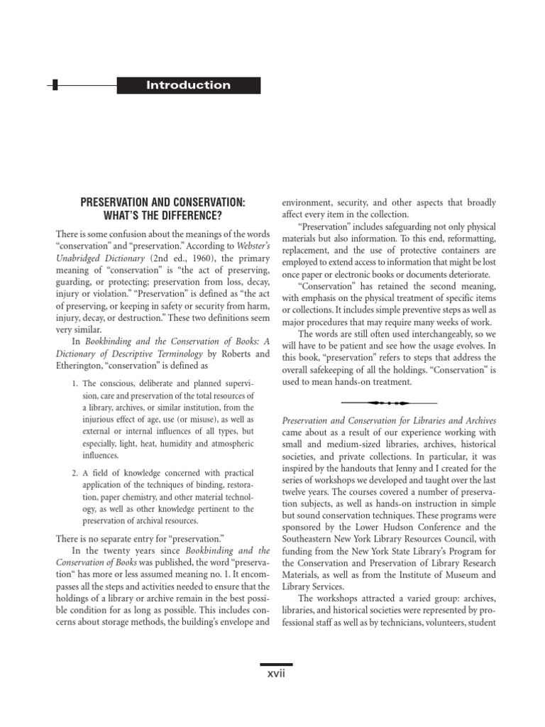 BUKU CONSERVATION AND PRESERVATION - Pdf.crdownload-18-32 | PDF ...