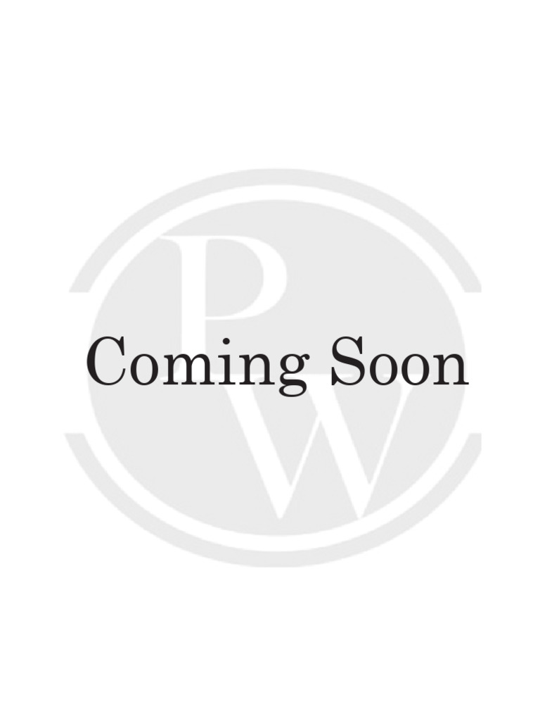 Coming Soon PDF | PDF