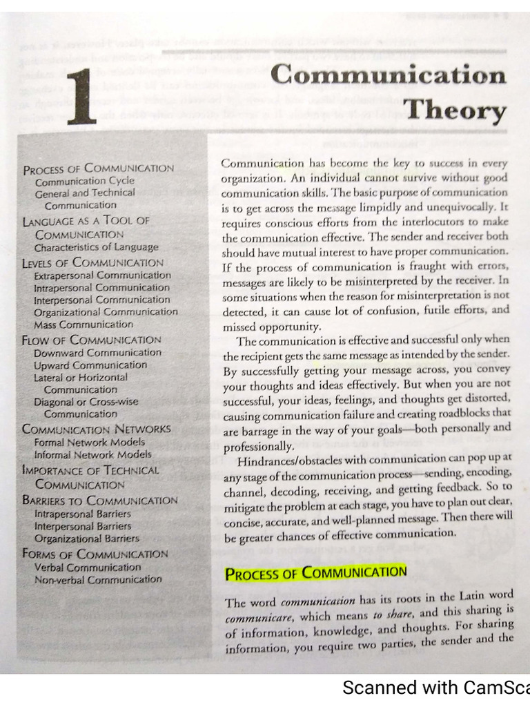 Communication Theory | PDF