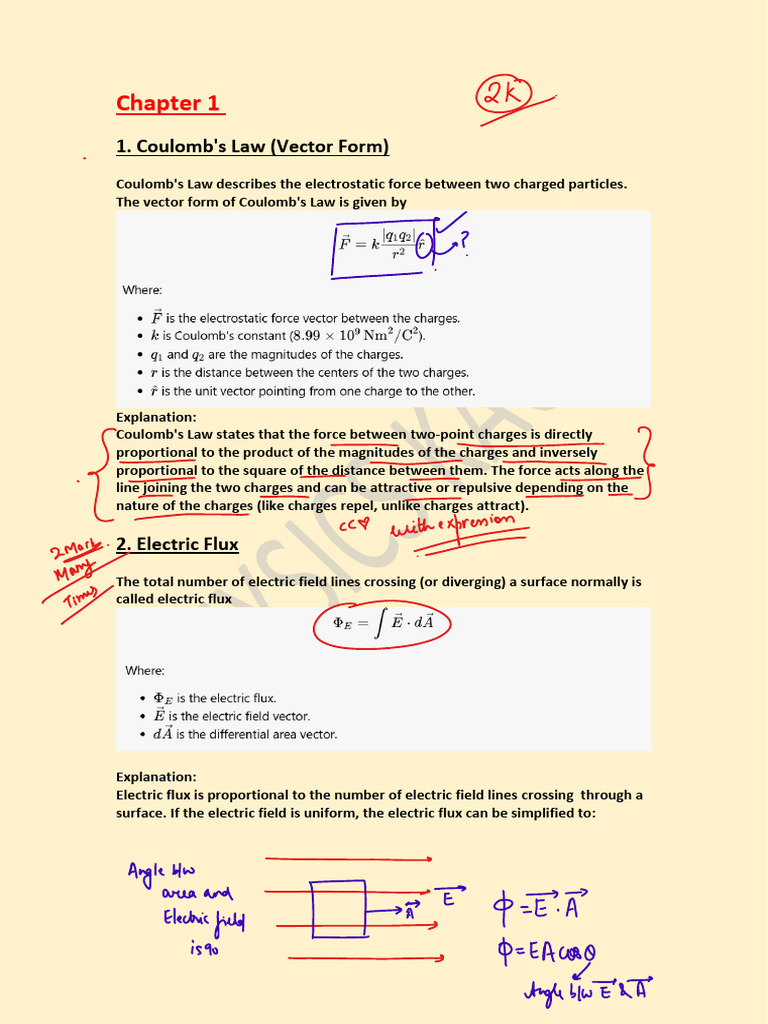 Important Definitions and Laws | PDF | Electromagnetic Induction | Photoelectric Effect