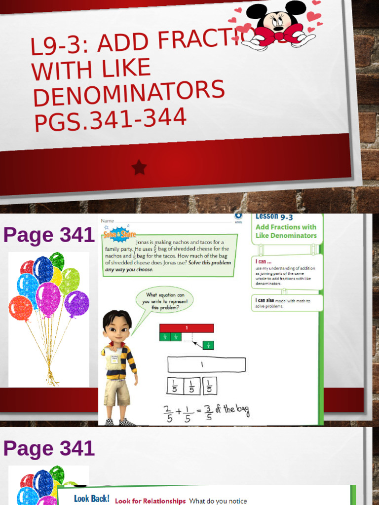 Gr 4 Lesson 9-3 | PDF