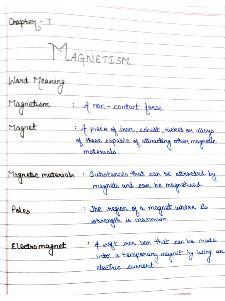 Magnetism - Questions_Answers | PDF