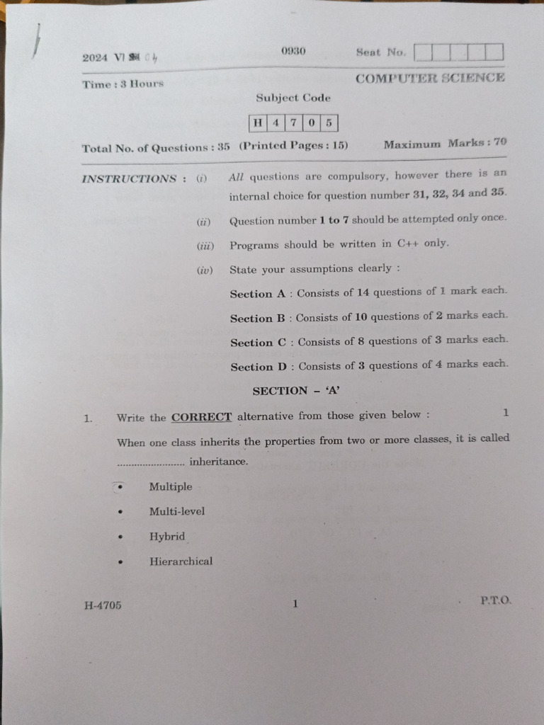 12thstd Model Question Papers | PDF