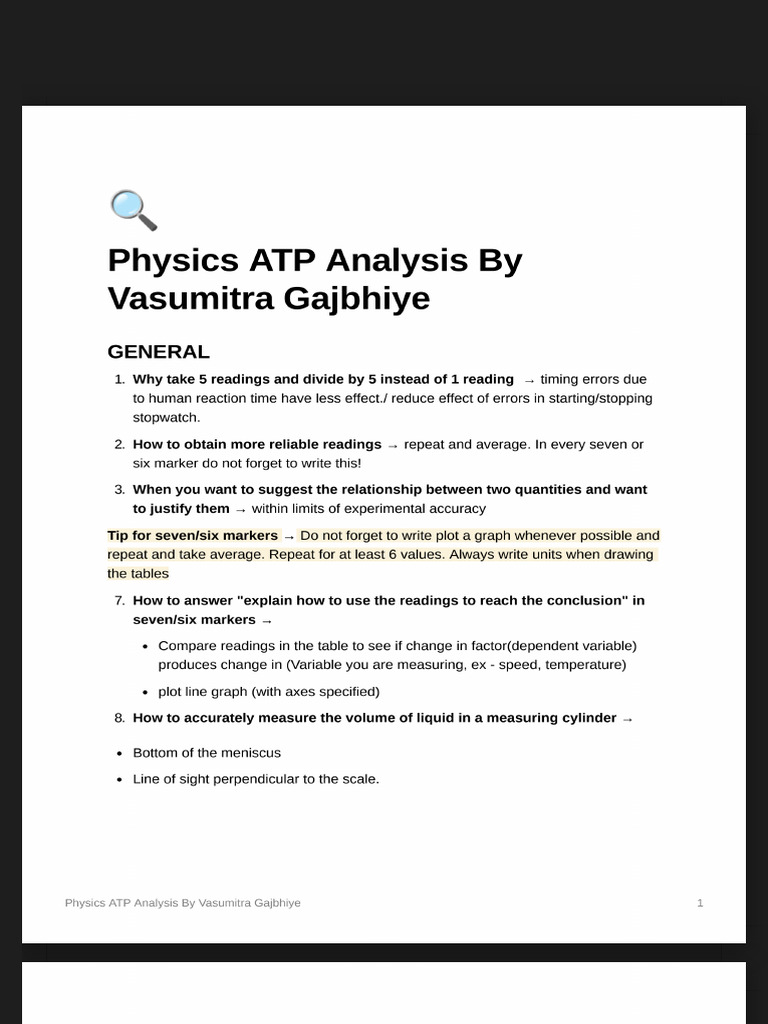 Physics - ATP - Analysis - by - Vasumitra - Gajbhiye - PDF - Google Drive | PDF