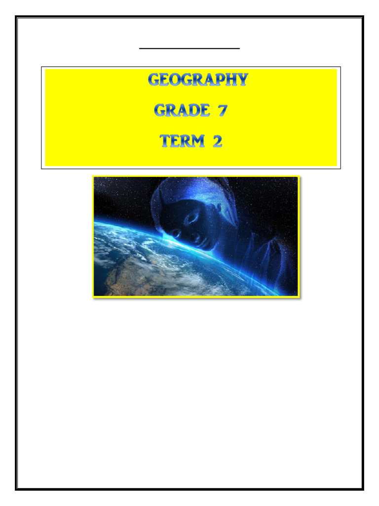 Grade 7 Geography: Earth's Structure & Hazards | PDF | Volcano | Plate ...