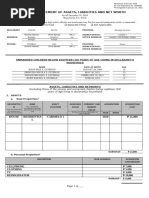 Saln Form Sample | PDF | Net Worth | Economies