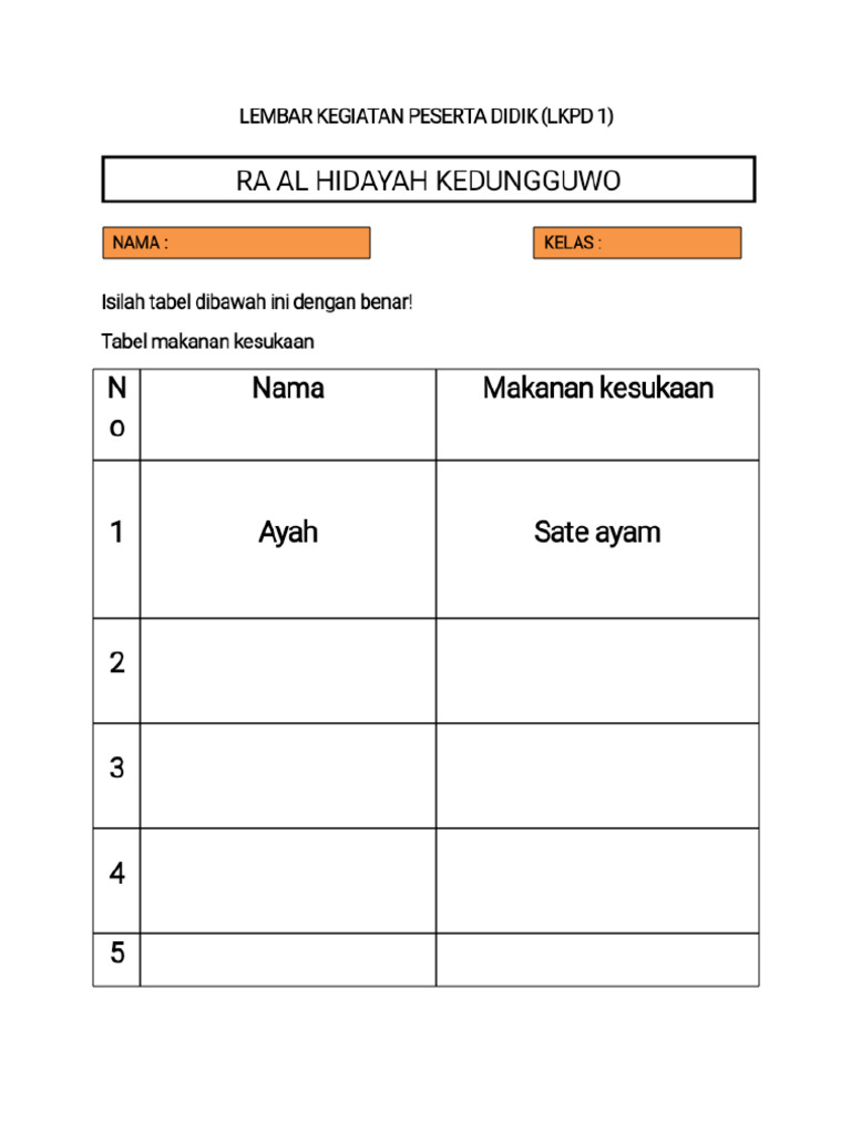 LKPD 2020 - 2021 Semester 2 (Daring) | PDF